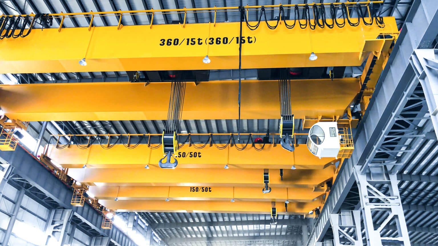QE Double Trolley Overhead Crane - Leading Steel Structures And Crane ...